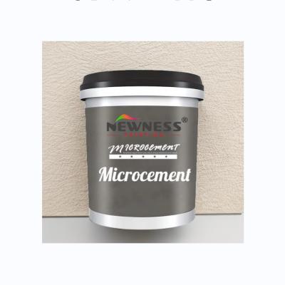 China Revestimento de micro-cimento não tóxico e ecologicamente correto em cor brilhante baseada no gráfico de cores à venda