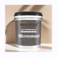 China High Toughness Silicate Micro Cement Wall Paint Seamless Application 15m² Coverage for sale