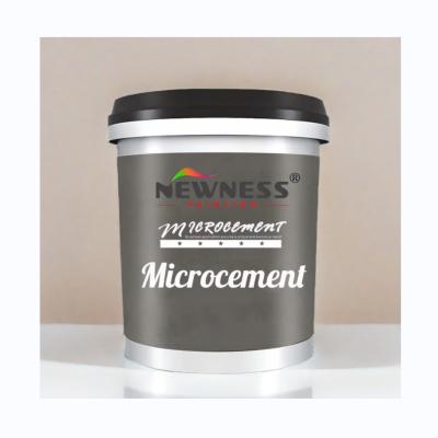 China Franse VOC-verordeningen Een gecertificeerde vloeibare coating voor hoogglanzende microcementverf Te koop