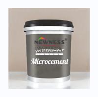 China Non-Toxic Micro Cement for Ceiling Floor Wall 15m² Coverage Matte Gloss Finish for sale