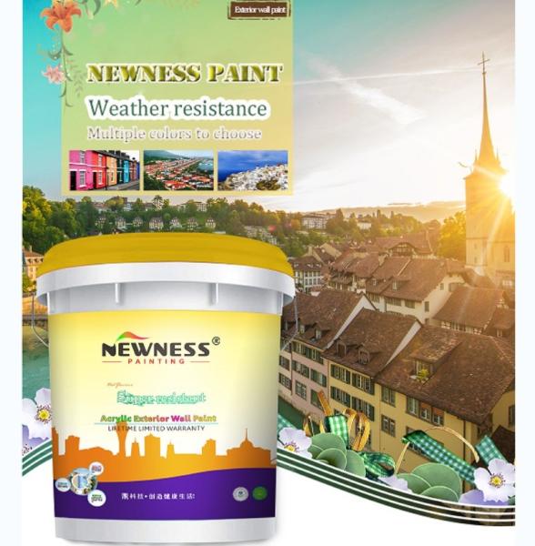 Quality 12 Months Shelf Life MF Tio2 Waterproof Exterior Wall Latex Epoxy Paints and for sale