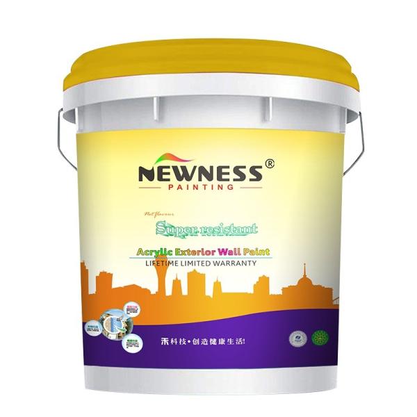 Quality 12 Months Shelf Life MF Tio2 Waterproof Exterior Wall Latex Epoxy Paints and for sale