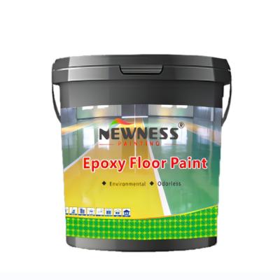 China Garage Floor Paint Coating Waterborne Epoxy Top Coat Solvent-free Transparent MF Tio2 for sale