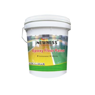 China Epoxyverf op waterbasis vloerverf in 20 kg/BUCKET voor multifunctionele binnenshuizen Te koop
