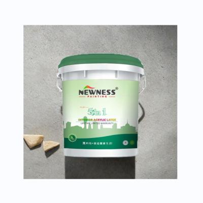 China Método de aplicação do pincel Tinta de látex acrílico ecológico para revestimento de paredes interiores à venda