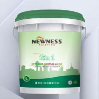 China Eco-Friendly Acrylic Latex Paint for Interior Wall Coating Brush Application 5L for sale