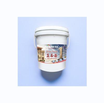 Cina Applicazione Rivestimento di pareti esterne Effetto di pietra Tessitura Vernice e EINECS n. 231-072-3 in vendita