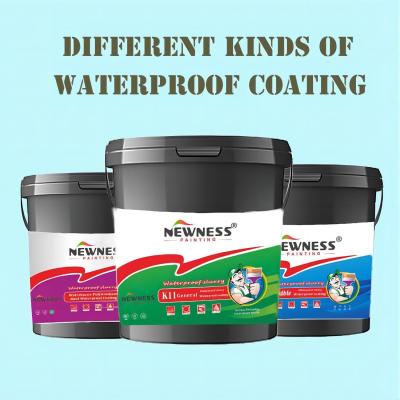 China Outdoor Roofing Waterproof Coating Featuring Tio2 MF and High Temperature Resistance for sale