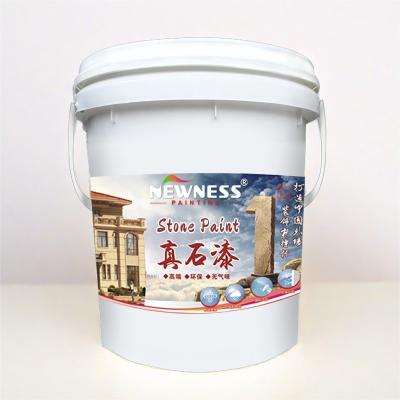 Cina Tempo di asciugatura di 2 ore Vernice epossidica Imitazione naturale di pietra Applicazione di spray per pareti esterne in vendita