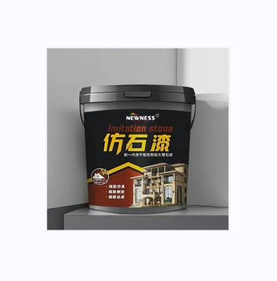 China Pintura de borracha de pedra de granito 12 meses Prazo de validade Revestimento exterior para aplicação de spray à venda
