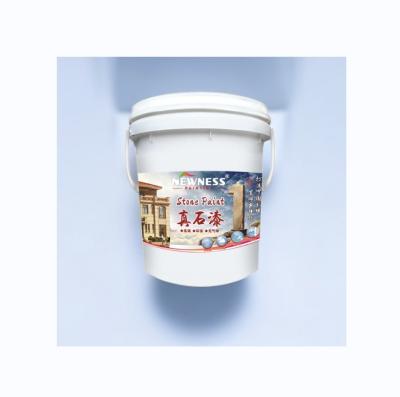 Cina Top vendite rivestimento di pareti esterne texture Vernice di pietra lacca spray naturale acrilico piatto in vendita
