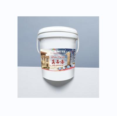 Cina Vernice in pietra naturale altamente resistente Consumo teorico di vernice 0,25-0,35 m2/kg in vendita