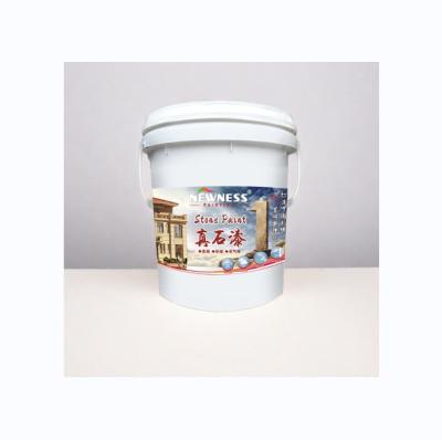 Cina Vernice per rivestimento di edifici imitazione liquida materiale marmoreo in base a colori in vendita