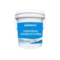 China High Strength Moisture Cured Polyurethane Waterproofing Coating 53% Solid Content for sale