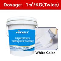 China High Strength Moisture Cured Polyurethane Waterproofing Coating 53% Solid Content for sale