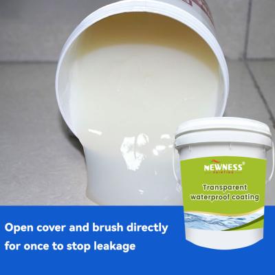 China 53% Solid Content Roof Waterproofing Architectural Coating with Brush Application for sale
