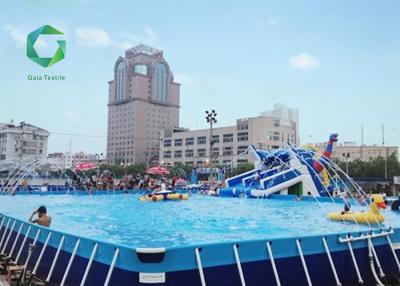 Cina Il vinile della fodera 1000d del PVC della piscina del poliestere ha ricoperto l'antibatterico all'aperto del tessuto in vendita