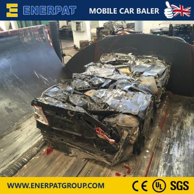 China Enerpat Scrap Car Body Baling Machine with UK Brand/Wast Metal Baler for sale