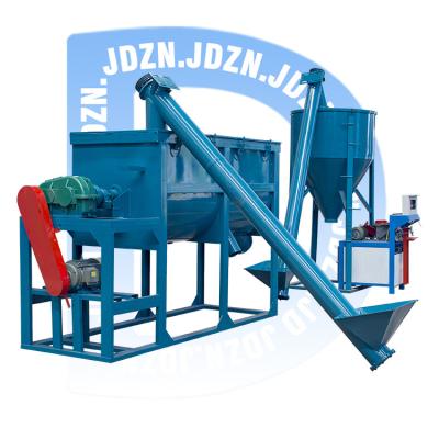 China Simple Dry Mortar Production Line With White Packing Machine and White Mortar for Mixing for sale