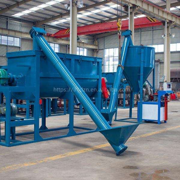 Quality Dry Mix Self-leveling Mortar Production Line and Packing Machine for Food for sale