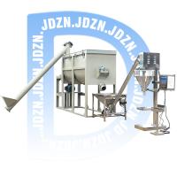 China Blue Detergent Powder Making Machine with Mixing Function and Additional Capabilities for sale