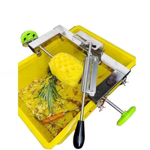 Quality Manual Fast Pineapple Peeler Pineapple Peeling And Coring Machine for sale
