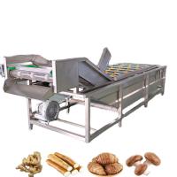 China High Quality Fruit And Vegetable Washing Drying Line Fully Automatic Vegetable Washing Machine for sale