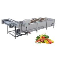 China High Quality Fruit And Vegetable Washing Drying Line Fully Automatic Vegetable Washing Machine for sale