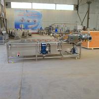 China commercial automatic bubble cleaning machine/ fruit and vegetable washing machine for sale