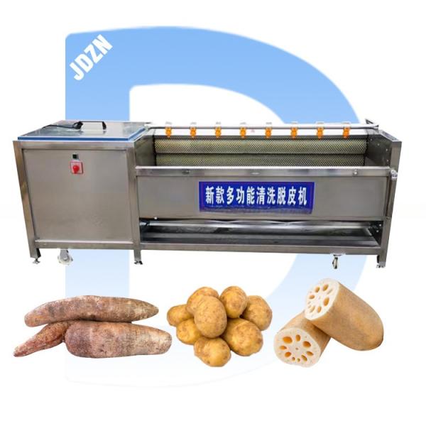 Quality Fully Automatic Industrial Potato Peeling Machine/potato Washing Machine/fruit for sale