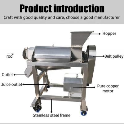 China fruit juice machine/ fruit juice extractor machine for ginger and Strawberry/blueberry Fruit Juicer Machine for sale