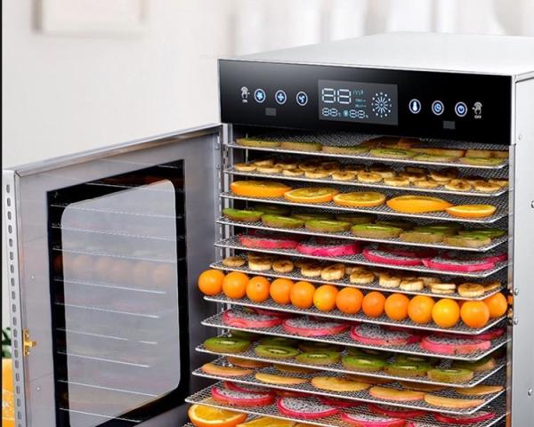 Quality Commercial Food Dryer Digital Control Fruits Vegetables Dehydrator Food Drying for sale