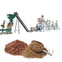 China Floating Fish Feed Pellet Making Machine Fish Feed Production Line for sale