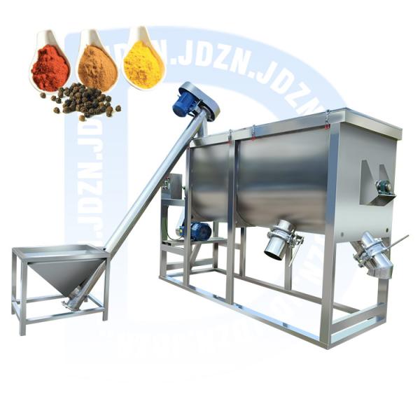 Quality SUS304 Stainless Steel Horizontal Mixer Machine Ribbon Blender for Wet Powder for sale