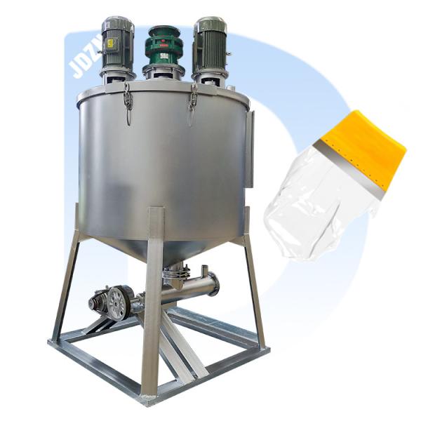 Quality Electric Vertical Automatic Measurement And Weighing Putty Paste Mixer 1000L for sale