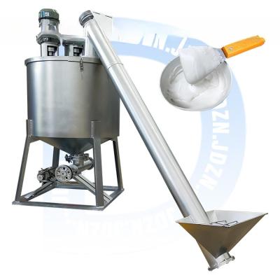 China Wall Putty Mixing Machine Horizontal Ribbon Mixer for Liquid Suspended Solids Mixing for sale