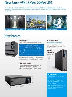 Cina 2023 alimentazione UPS ininterrotta Eaton singola fase in linea 250kva 650va 3000 3 fase 3 kva 2kva ups 220v integrato in batteria in vendita