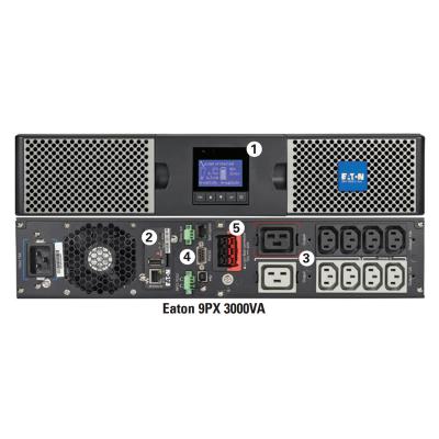 Cina Eaton 9PX UPS agli ioni di litio eaton dx20k cnxl3 3000W UPS online con sistema di alimentazione a batteria al litio integrato in vendita