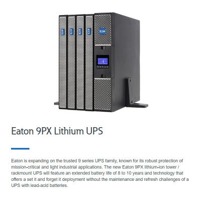 中国 Eaton 9PX リチウム UPS 1000W オンラインアップ RT 2U UPS 内蔵リチウムバッテリー 販売のため