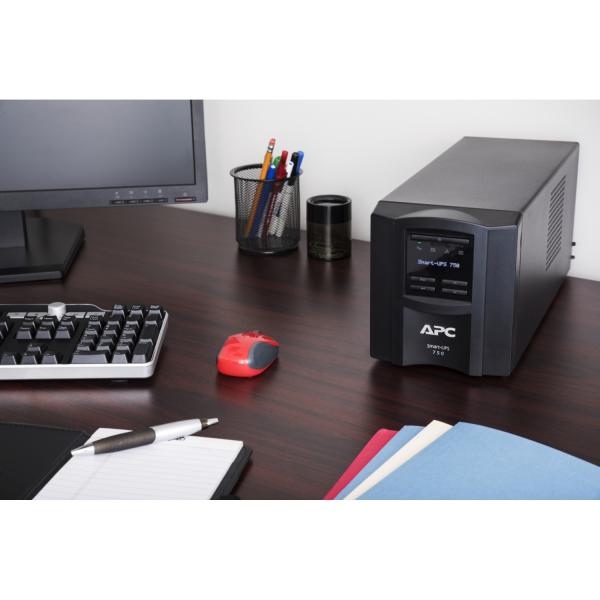 Quality APC Smart UPS SMT Smartconnect SMT750IC 750VA Tower 230V With USB SmartSlot for sale