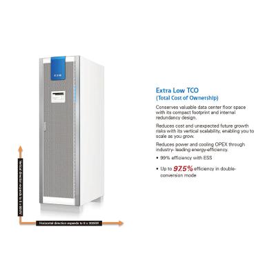 Cina Eaton 93PR UPS 200KVA 200KW 400V THREE PHRASE ABM UPS online modulare per data center in vendita