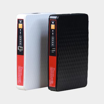 China 18W Output Power Mini UPS 8000mah 5V 9V 12V White Battery with Adapter Protection for sale