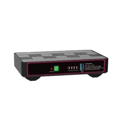 China 60W 12000MAH LiFePO4 12V 5V Mini Smart UPS DC Battery Backup with Rechargeable Design for sale
