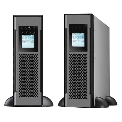 China 6000VA/6000W 3U 6KVA 6KW Pure Sinewave 360v/380v/400v/415v Online UPS Voor Netwerken Te koop