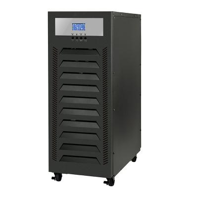 China 3 Phase 10KVA 15KVA 20KVA 30KVA 40KVA Pure Sine Wave Online UPS in 557 x 360 x 898mm Size for sale