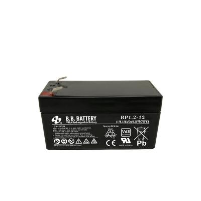 China Loodzuurbatterijen diepe cyclus AGM gel 12V 1,2ah elektrische autobatterij voor toeristische auto's Te koop