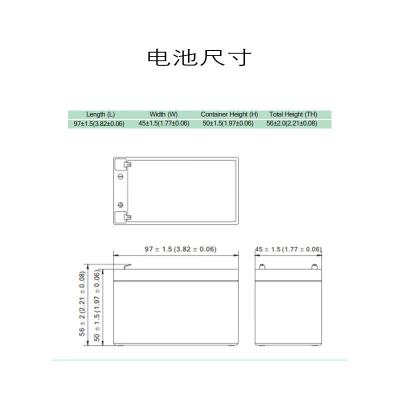 China Loodzuurbatterijen diepe cyclus AGM gel 12V 1,2ah elektrische autobatterij voor toeristische auto's Te koop