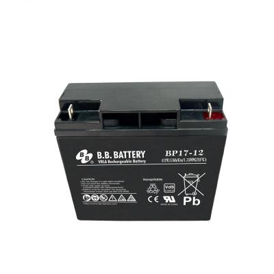 中国 12ボルトの鉛酸電池 12V 17AH密閉 再充電可能 深循環アップバックアップ 代替鉛酸電池 充電器 販売のため