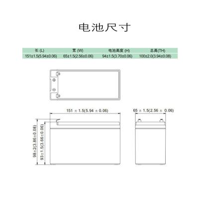 China BB Battery VRLA High Rate Series Lead-Acid Battery HR9-12 12v 9ah for sale