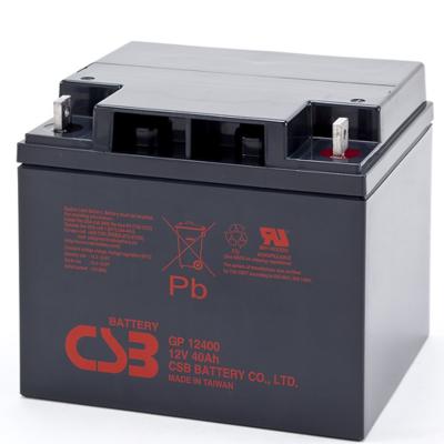 China CSB GP12400 12V 40Ah Energy Storage Rechargeable VRLA 12V 40Ah CSB Battery for sale